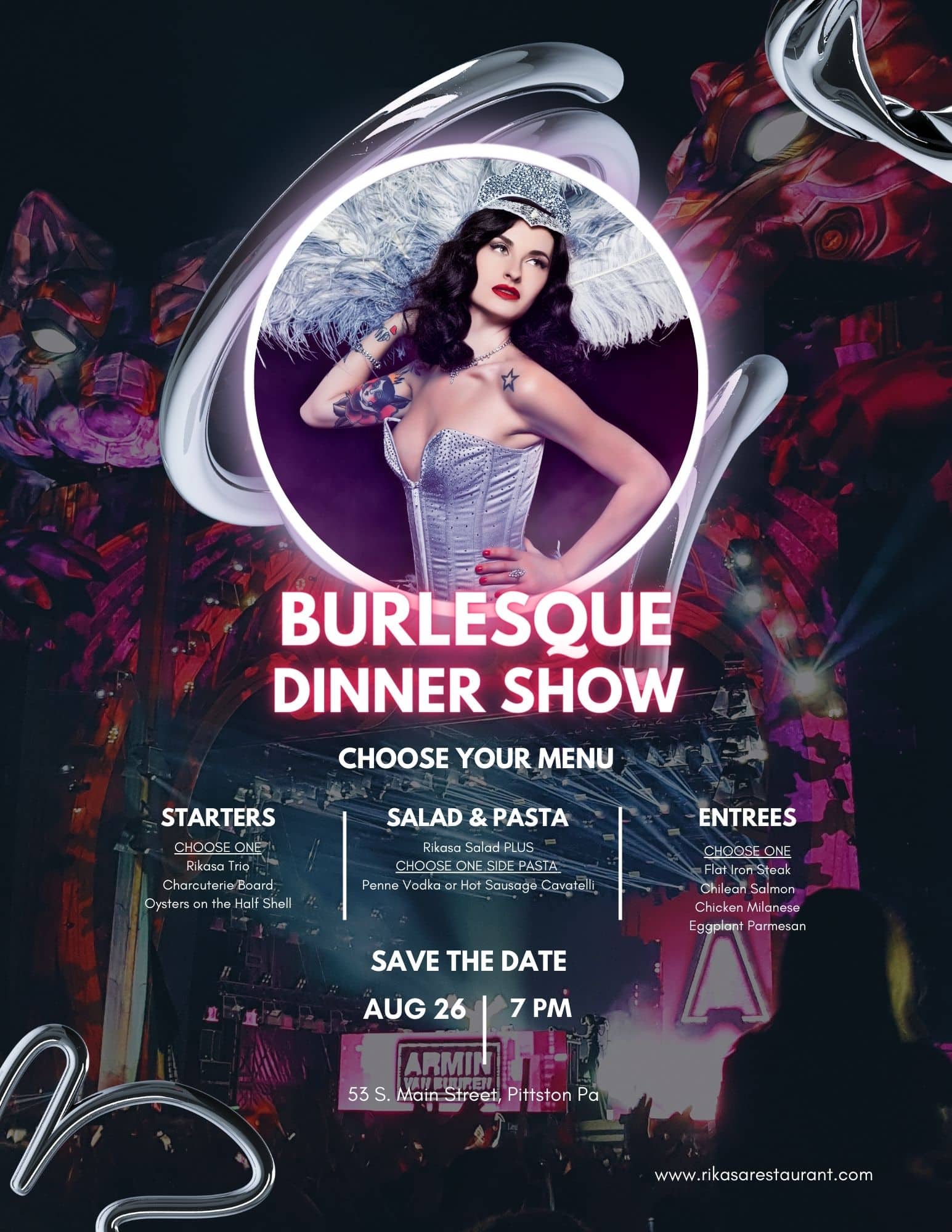 Does Burlesque still exist? - Rikasa Restaurant